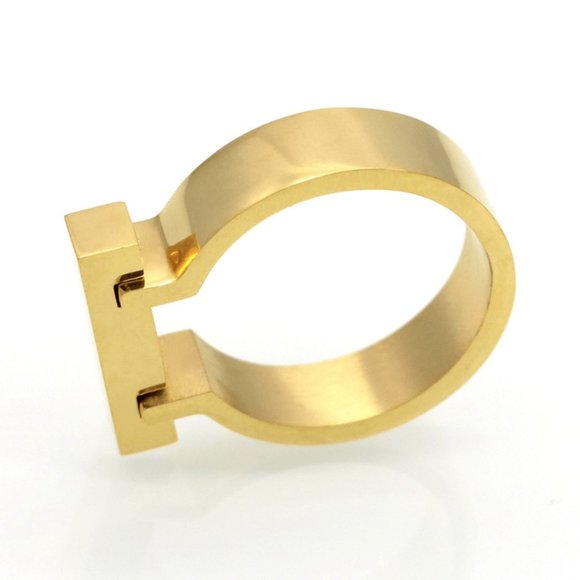 Arzo | Accessories | Flat Block Ring | Poshmark